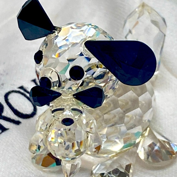 Swarovski | Art | Swarovski Crystal Dog And Puppy Super Cuteness ...